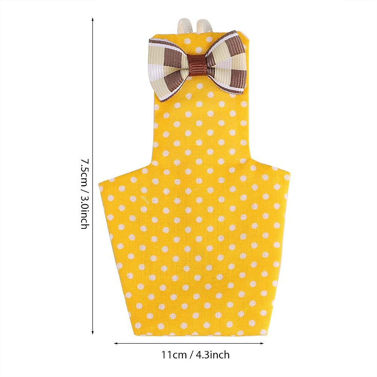 GLOGLOW Birds Diaper, Reusable Birds Flight Suits Nappy Diaper Clothes Washable Flight Nappy Parrot Diaper Nappies Parrots Pigeons Diaper (Yellow M)