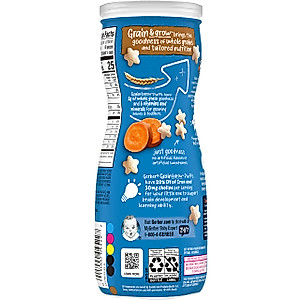 Gerber Graduates Puffs Sweet Potato 1.48 Ounce (Pack of 1)