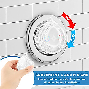 Shower Knob Handle Replacement Compatiable with Moen 100710 Shower Handle,Tub & Shower Knob Durable