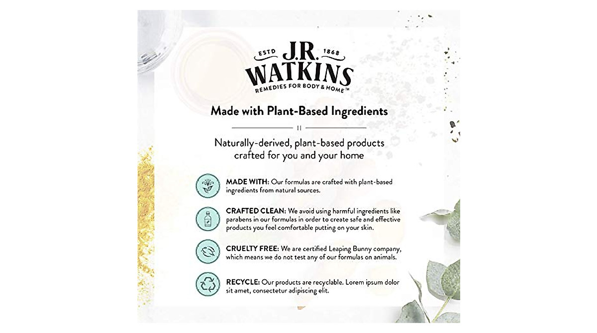 JR Watkins Moisturizing Body Oil Mist with Coconut & Honey - USA Made