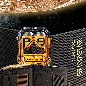 Gravastar Sirius Pro Wireless Earbuds, Bluetooth TWS Earbuds with 16 Hours Playtime, Deep Bass 3D Stereo, Headphones for iPhone/Android(War Damaged Yellow)