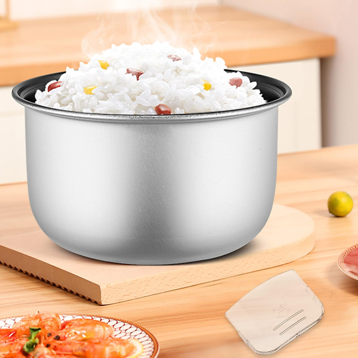 5pcs Rice Cooker Water Box Universal Electric Rice Cooker Water Cups Replacement, Cooking Condensation Water Cups for Pressure Cooker Replacement Parts, Plastic Water Collectors Cooker Water Boxes