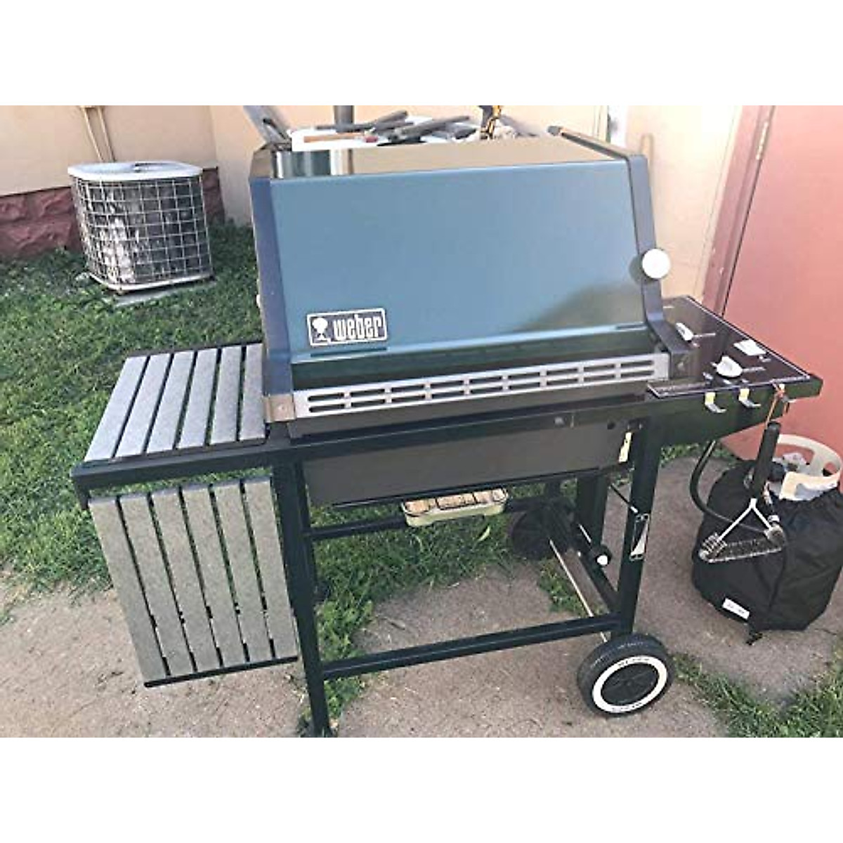 DELSbbq 21" QCC1 Hose and Regulator Kit with 1/8 NPT Male Thread Replacement Parts for Weber Propane Grills,Replacement for Weber 7503