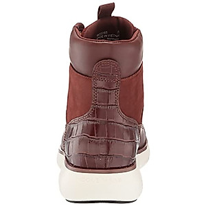 Cole Haan Women's Zerogrand Omni Hiker Boot Hiking, CH Hickory Suede/HIKROY Embossed Crocodile/Ivory Outsole, 9