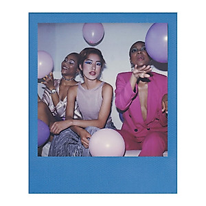 Polaroid 600 Instant Camera (Arctic Blue) Bundle with Polaroid Originals Color Instant Film for 600 Cameras (8 Exposures) and Film Accessories (3 Items)