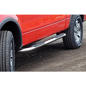 Dee Zee DZ372523 3" Round Stainless Steel Nerf Bars