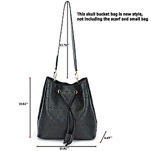 Womens Hobo Tote Bag Leather Shoulder Bag for Women Bucket Bag Hobo Handbag Fit for Dating, Working, Shopping