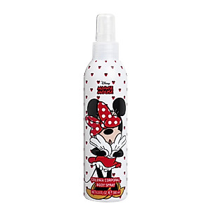 Disney Minnie Mouse Body Spray for Girls by Air Val International, Multi, 6.8 Ounce