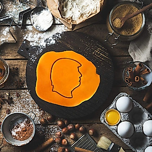 Metal Cookie Cutter Mold Stainless Steel USA Shaper Mould Decor, American Home Kitchen Dining DIY Party Supplies Patriotic Baking Shape Tool Bakeware Stuff Accessory Sign for Biscuit Pancake Chocolate