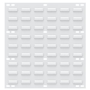 Akro-Mils 30618 Louvered Steel Wall Mount Panel Garage Organizer for Hanging AkroBin Storage Bins, 18-Inch W x 19-Inch H, White, 4 Pack