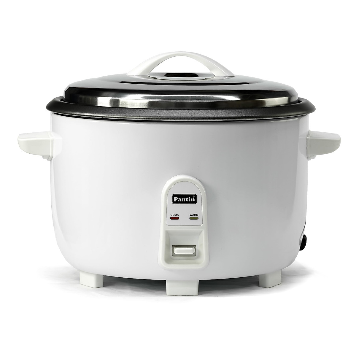 Pantin Commercial Electric Rice Cooker – 35 Cups Raw / 70 Cups Cooked Capacity w/Measuring Cup & Scoop – High-Efficiency Large Rice Cooker Commercial Rice Cooker for Restaurants, Hotels and Catering