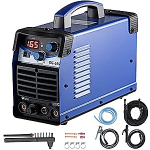 Mophorn Tig Welder, 160 Amp 110V & 220V DC Dual Voltage, 2 in 1 TIG/ARC Welder with TIG Torch Gun and Cable, Portable Combo Welding Machine with Digital Display, 160A Tig Welder and 140A ARC Welder