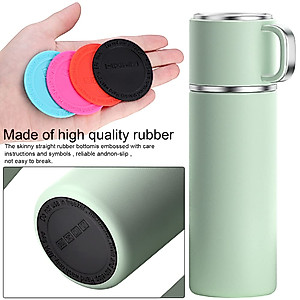 Bibabala 25pcs Silicone Bottoms for Tumblers, Wine Glasses & More (2.2x0.1inch)