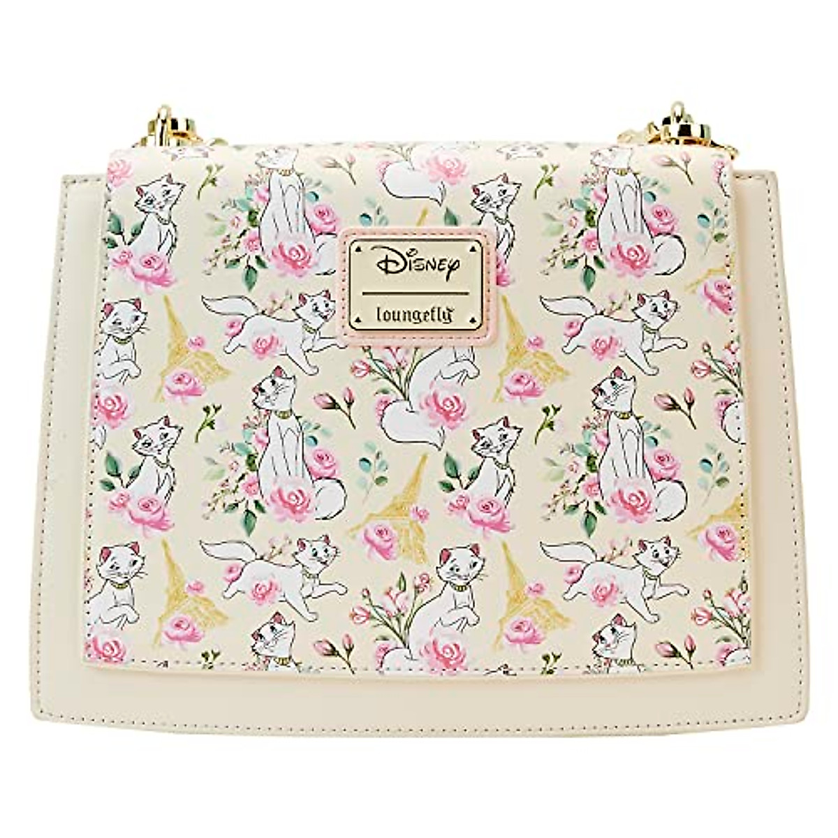 Loungefly Aristocats Duchess in Paris Floral AOP Crossbody