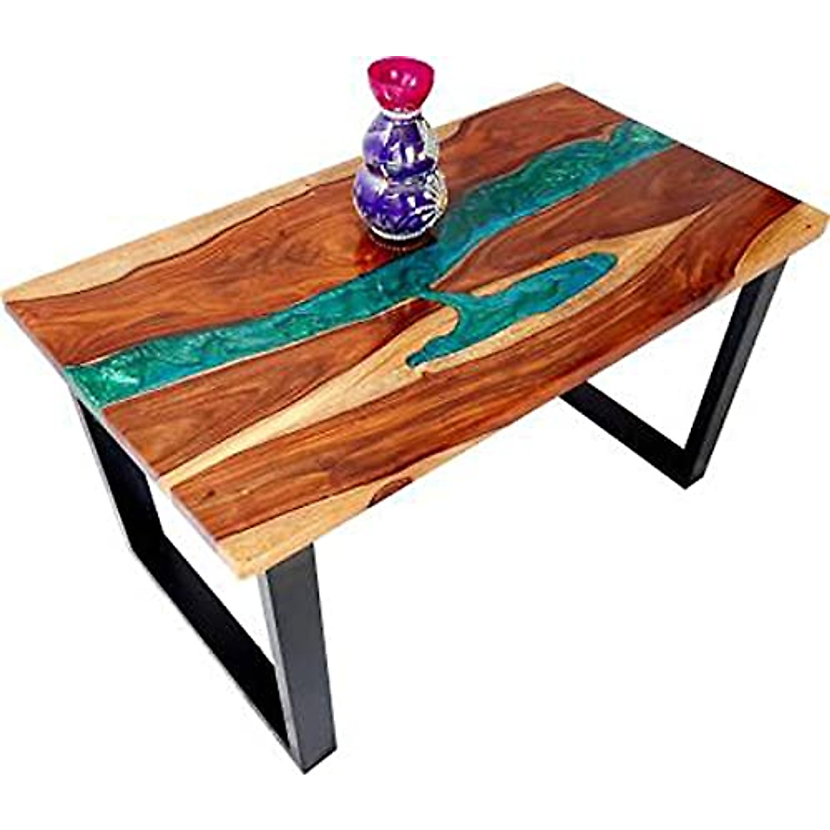 Epoxy Table, Live Edge Wooden Table, Natural Wood,Dining Table, Natural Epoxy Table, Resin Table, Epoxy Resin River Table