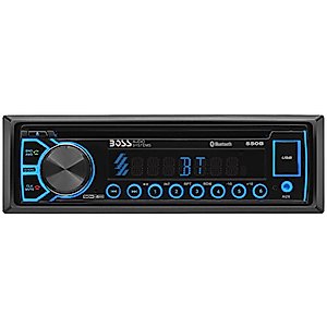 BOSS Elite 550B Car Receiver - Single Din, Blueooth, CD / MP3 / USB AM/FM Radio