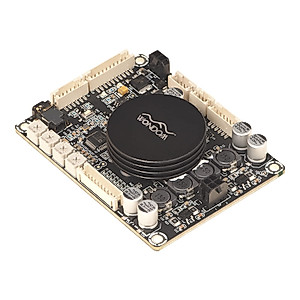2 X 50W Audio Amplifier Board with ADAU1701 DSP Integrated DC10-26V Stereo Class D Amp Board Dual Channels 2 Channels 2.1 4.0 System Amplifier Module for DIY Home Theater Store Speakers JAB3-250