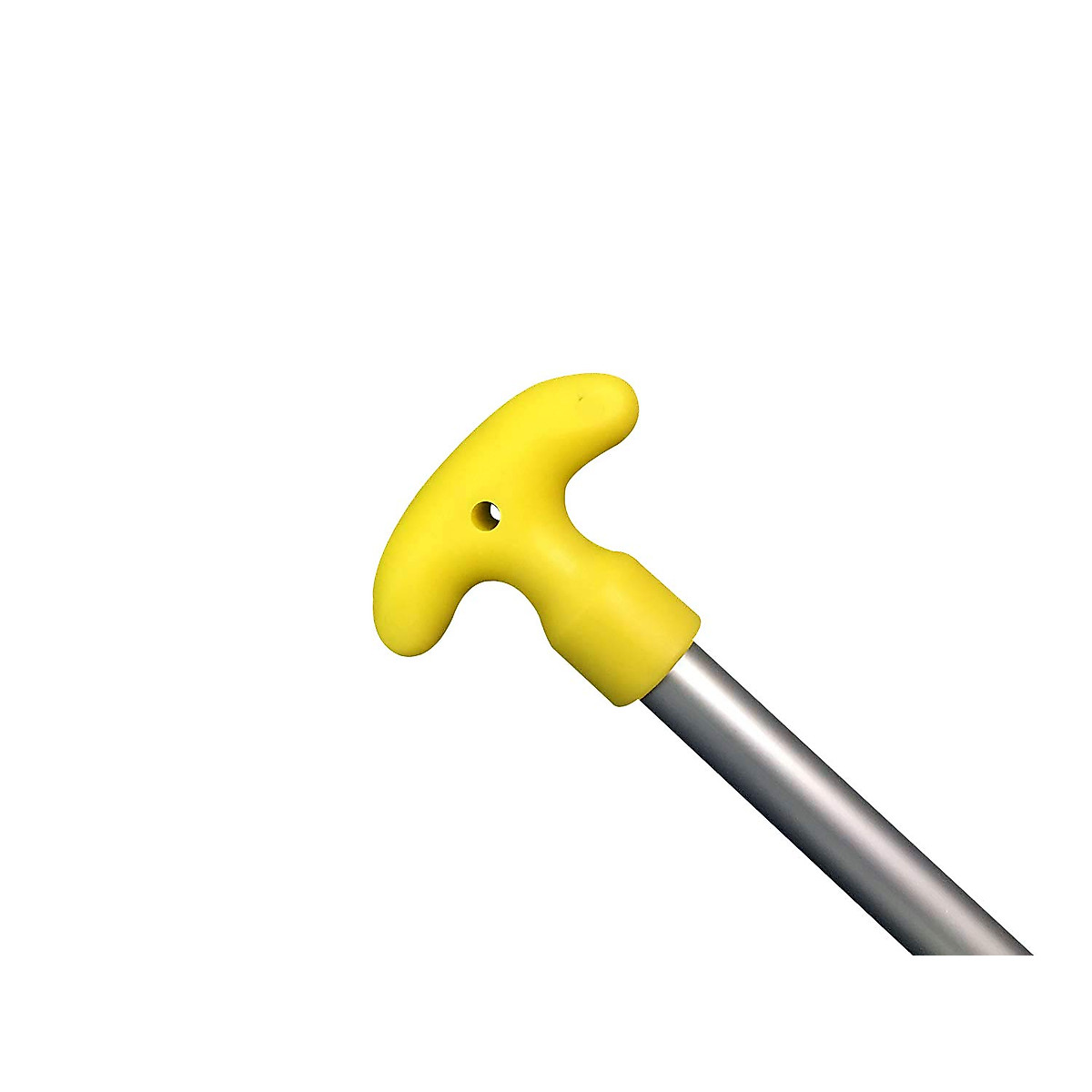 Pactrade Marine Boat Kayak Canoe Rafting Jet Ski Tube Yellow Plastic Telescopic Aluminum Mini Oar Paddle Extended from 20'' to 41.3" Boat Accessories for Kids and Adults