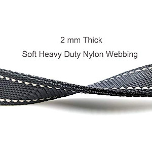 CHMETE Short Dog Leash Heavy Duty Dog Leash with Comfortable Padded Handle Reflective Training Dog leashes for Medium Large Dogs Up to 80lbs