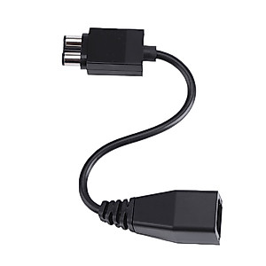 AC Power Supply Converter Transfer Cable Portable for 360 Power Supply on - Black Adapter Slim for a 0ne Console Conversion Power Supply