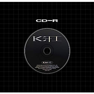 SM Ent. Kai EXO - (开) FLIP Book Ver. (1st Mini Album) Album+Extra Photocards Set, Gold, SMK1207