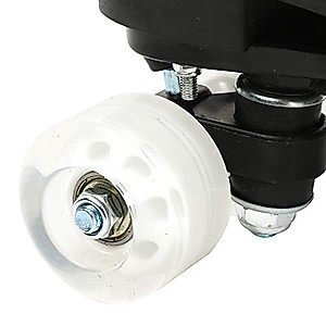 Comeon Classic Women Roller Skates,Unisex High-top 4 Wheel Roller Skates Double Row Roller Skates for Boys and Girls