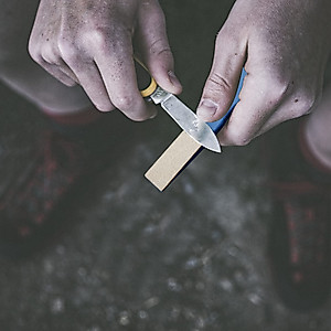 6 Pcs Diamond Sharpening Hones Sets Color Coded Diamond Sharpening Hone Sharpening Stones Diamond Sharpener Set Diamond Paddles Sharpening Tools Flat Hand File Knife Sharpener for Hunting, Outdoor