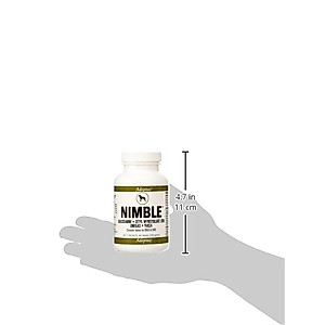 Adeptus Nutrition 60 Tablets Nimble Pet, 3.5 x 3.5 x 4.75