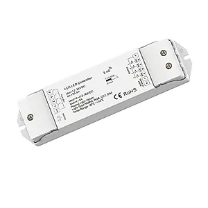 LAZIRO LED Dimmer 12V 24V 15A PWM Wireless RF LED Dimmer Switch ON Off with 2.4G 4 Channel Dim Remote for Single Color LED Strips (Color : V4)