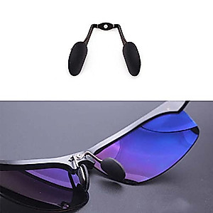 Sunglasses Nose Pads Sunglass Arm Soft Silicone Eyeglass Nosepads Screwdriver Replacement Kit for Glasses Eyeglasses Sunglasses…