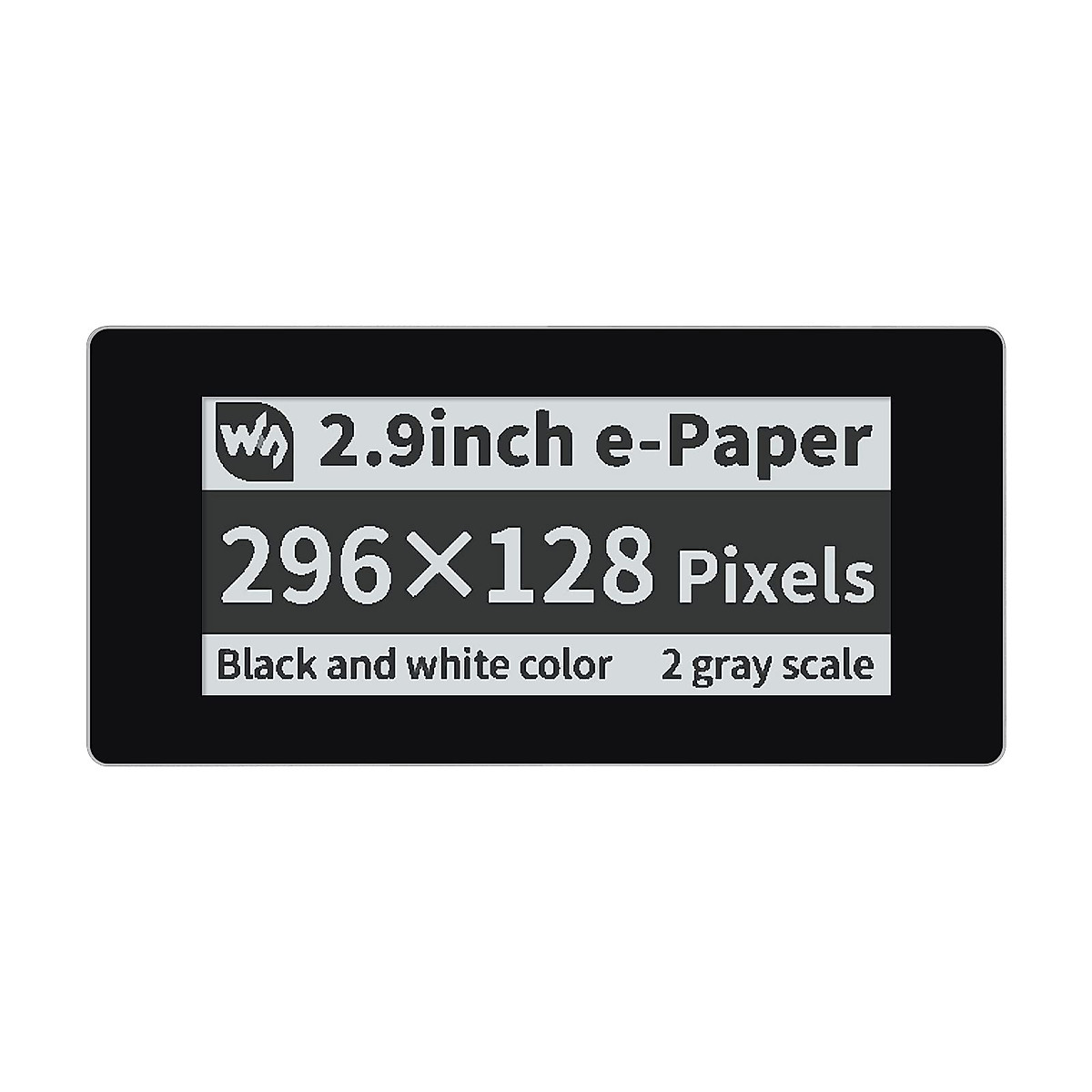 2.9 Zoll e-Paper Touch Display für Raspberry Pi Pico 296×128 E-Ink Touchscreen Anzeigemodul Zweifarbig Schwarz/Weiß 3.3V Unterstützung 5-Punkte-Touch SPI / I2C-Schnittstelle Teilaktualisierung