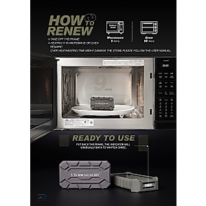 Silent Dry Gun Safe Dehumidifier, Reusable mini Portable Dryer effective for up to 20L, Fast renew and remover for Gun/Safe/Camera/Instrument, Pioneer, 1 piece (Swat Black)