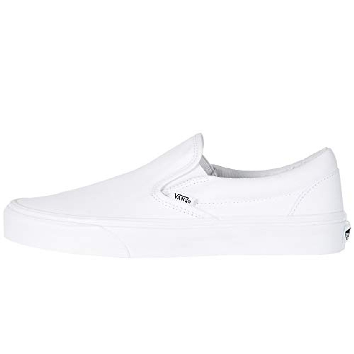 Vans Classic Slip-On, True White Size 10.5 Women/9 Men