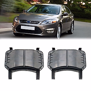 Fangyid 4Pair Car Front Headlight Lamp Dust Cap Lid Shell for Mondeo MK4 2008 2009 2010 2011 2012 2013 Dust Cover Seal