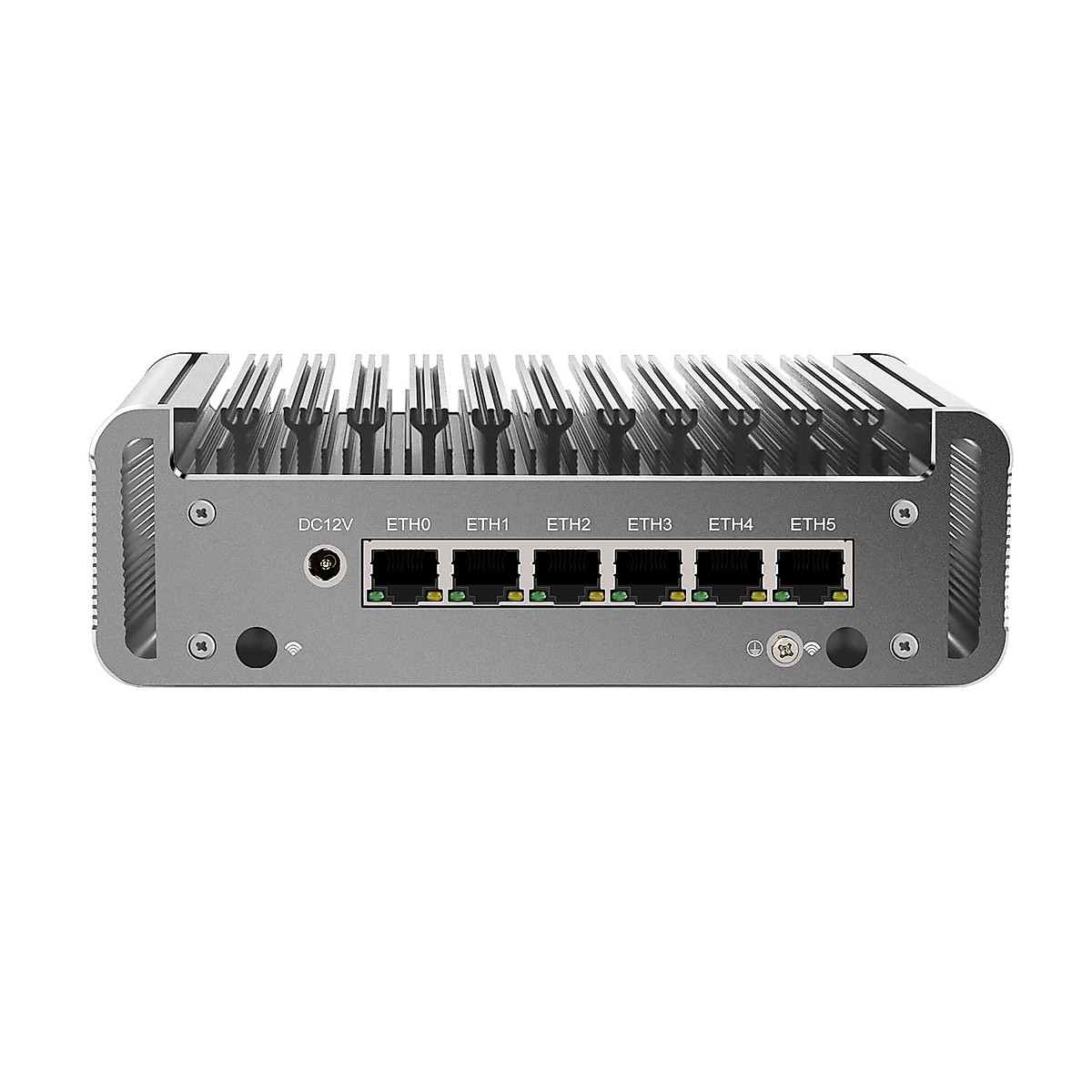 Firewall Hardware, OPNsense, VPN, Network Security Appliance, Router PC, I5 1135G7, HUNSN RS36, AES-NI, 6 x I211 Gigabit Nics, 4 x USB3.1, COM, HDMI, Fanless, 32G RAM, 256G SSD