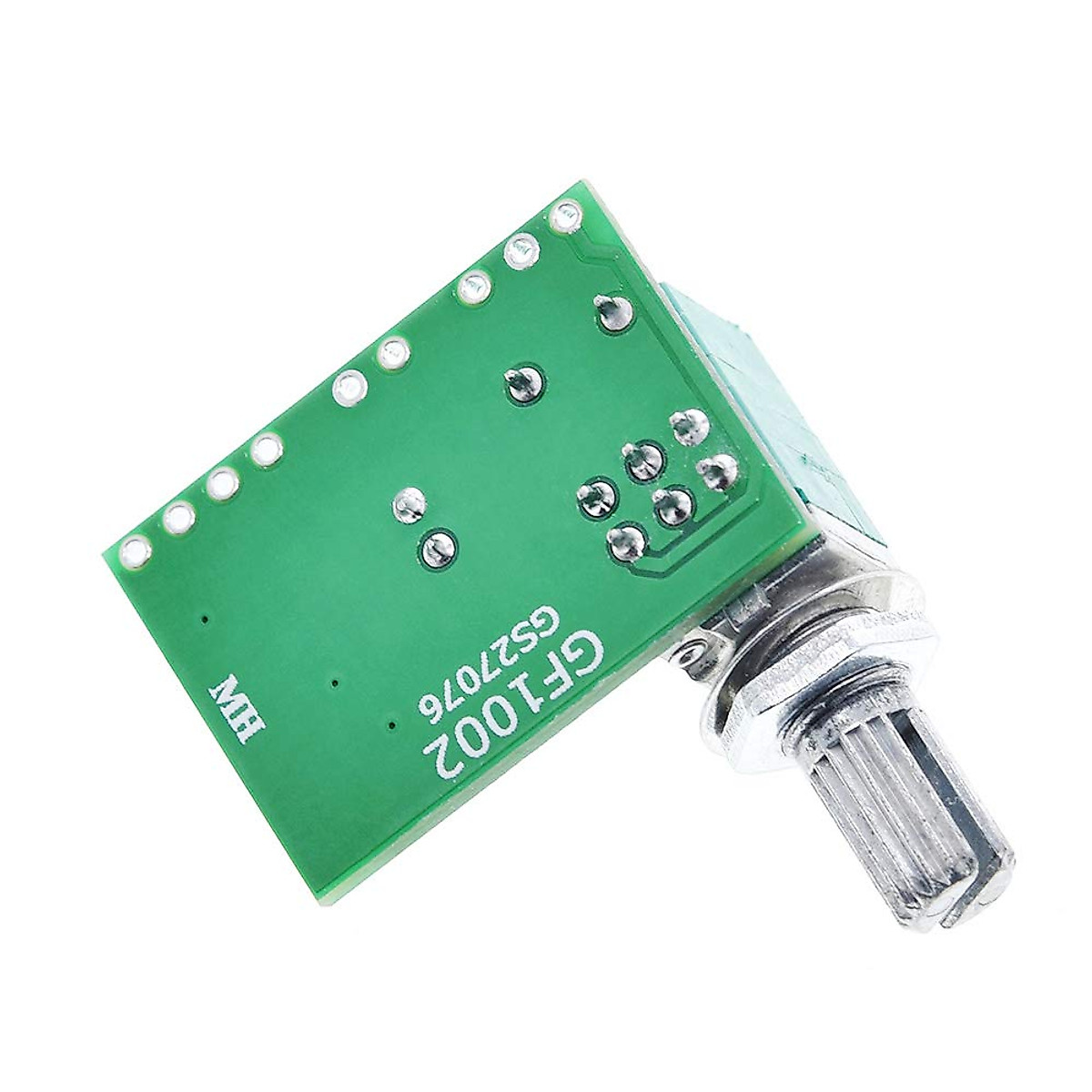 DAOKI 6PCS PAM8403 3W+3W Digital Power Amplifier Board DC 5V Dual Channel Stereo Power Amplifier Module with Volume Control Potentionmeter with 6PCS Knob Cap, 3PCS 3.5mm Audio Jack Cable