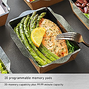 Panasonic Countertop Commercial Microwave Oven with 10 Programmable Memory and Touch Screen Control, 1000W of Cooking Power - NE-1054F - 0.8 Cu. Ft (Stainless Steel)