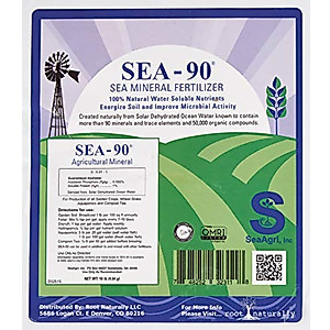 Root Naturally Sea-90 Ocean Mineral Organic Fertilizer - 10 Lb