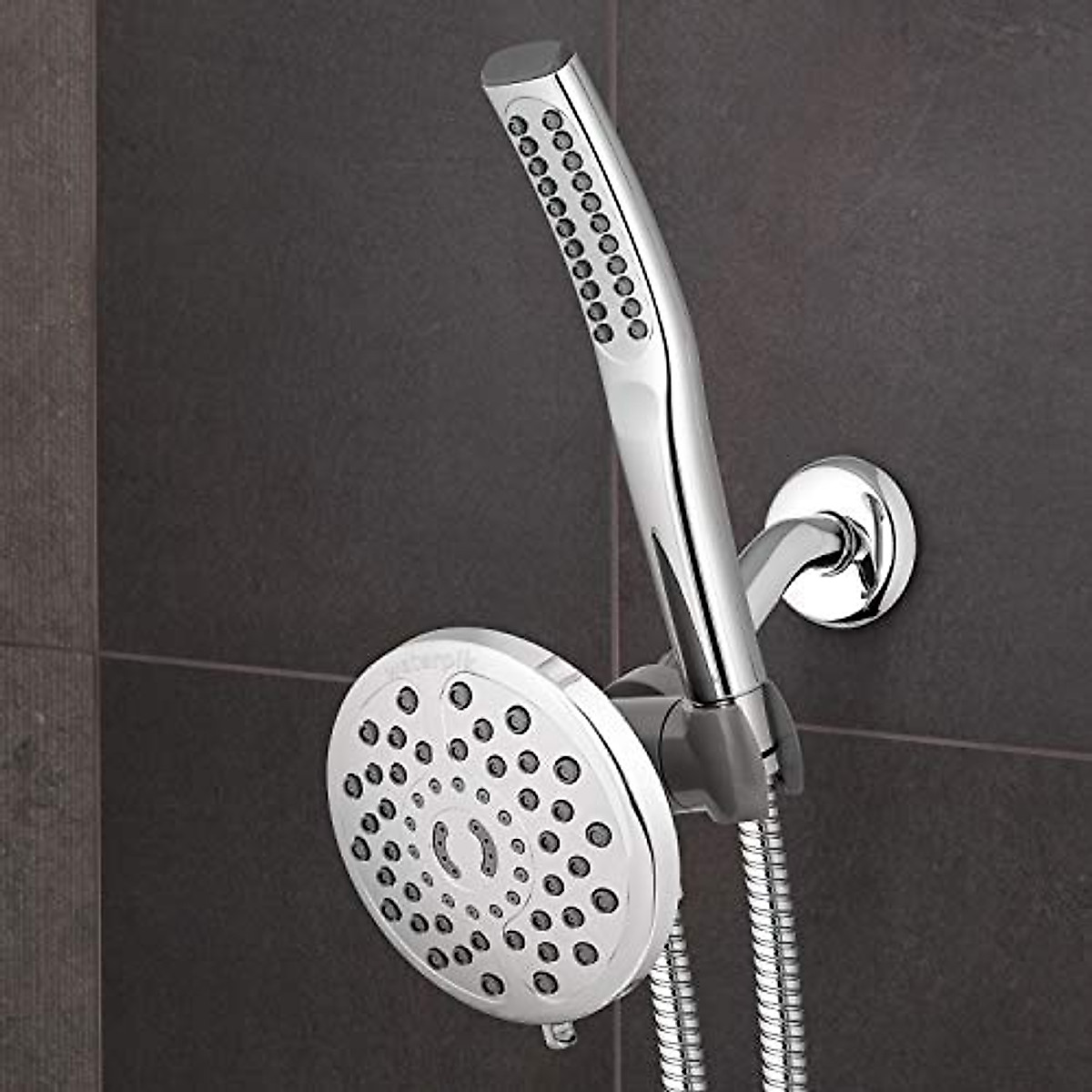 Waterpik 7-Mode Power Wand Shower Spa System with 6-Foot Hose and PowerPulse Therapeutic Massage, Chrome (XIB-663E-SBX-183E)