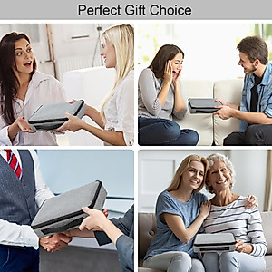 Bukere Travel Sunglasses Organizer Case, Adjustable Slot For Multiple Pairs, Portable Eyeglasses Storage Box for Men Women