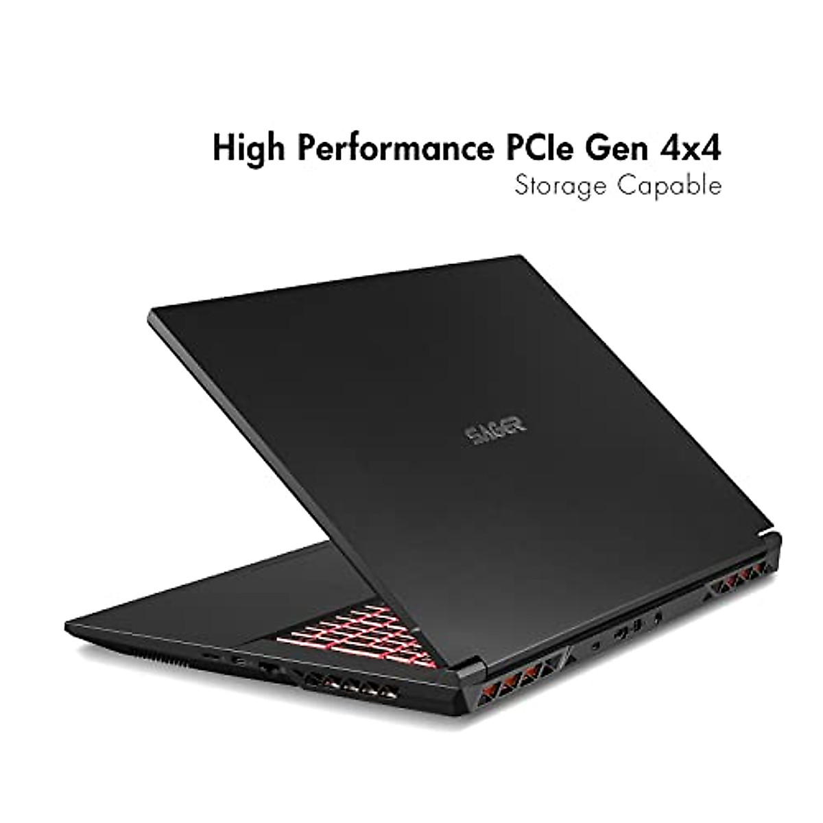 Sager 2023 NP6271C Gaming Laptop, 17.3 Inch FHD 144Hz, Intel i9-13900H, RTX 4050 6GB, 32GB RAM, 1TB Gen4 NVMe SSD, Win 11