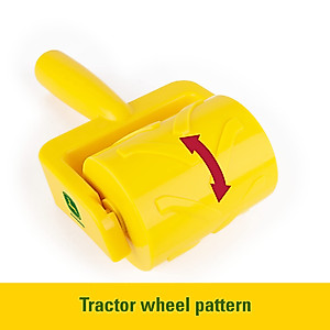 John Deere Big Scoop Sandbox Dump Truck Toy with Loader - Toddler Outdoor Toys and Summer Toys - Oversized Dump Truck Sandbox Toys - Kids Toys Ages 3 Years and Up