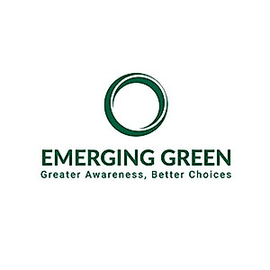 Emerging Green - Disposable Litter Box, Earth-Friendly Litter Pan, Mobile Rabbit and Cat Litter Tray, Cat Travel Must-Have with 1 Reusable Plastic Cover, Set of 5 Litter Boxes, 16.5 x 12.5 x 2 inches