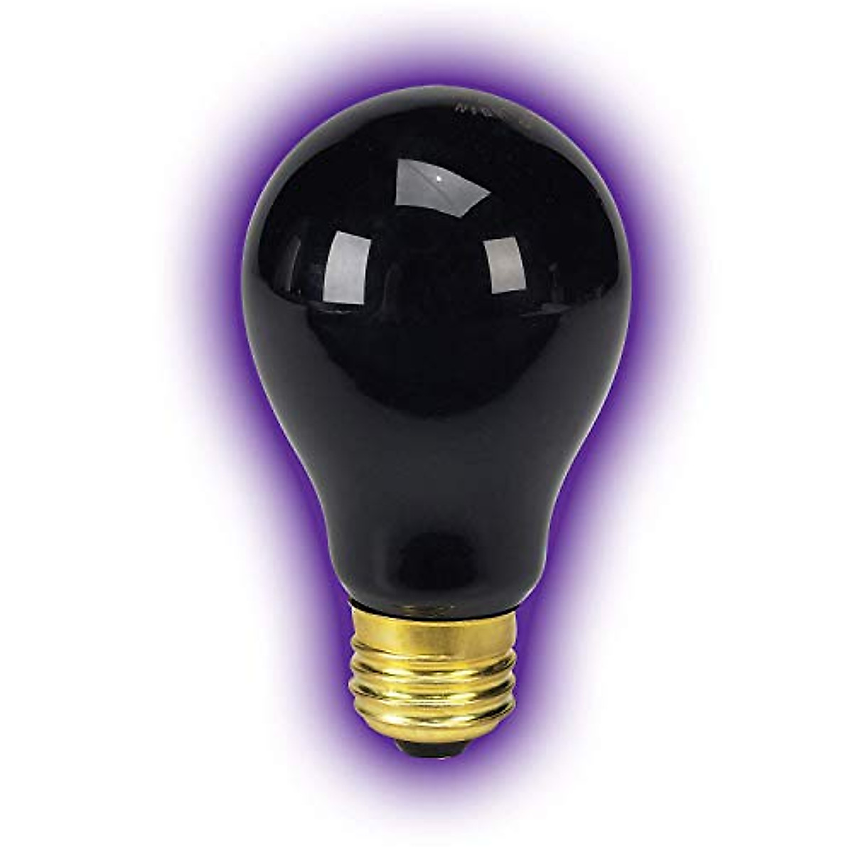 Zilla Reptile Terrarium Incandescent Heat Bulb, Night Black, 50 Watts
