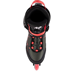 K2 Alexis 80 Boa Womens Inline Skates - Gray/Coral, 8.5