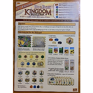 Queen Games Kingdom Builder Big Box 2nd Edition Board Game