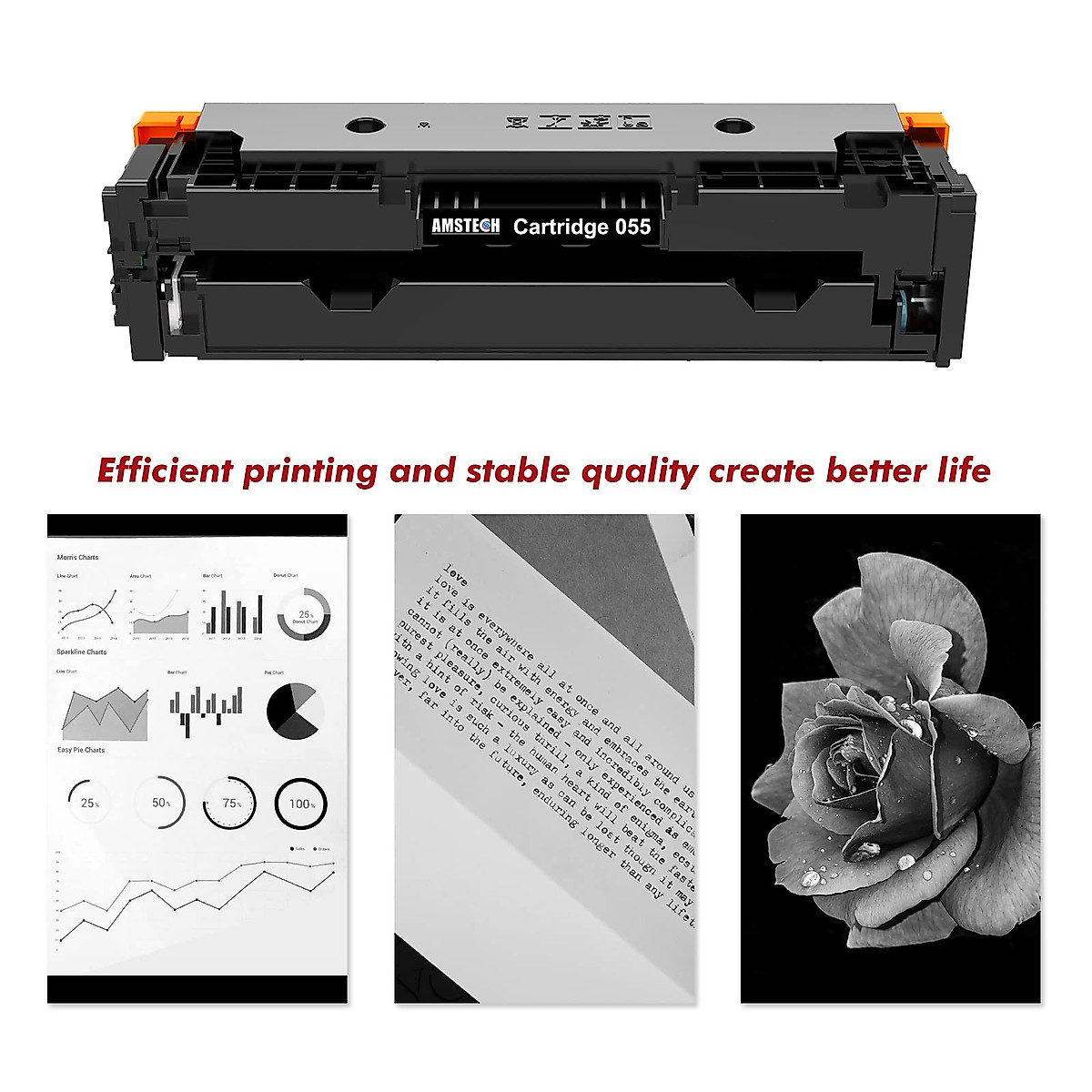 055 055H MF743Cdw Standard Capacity Black Toner Cartridge 2 Pack Compatible Replacement for Canon 055 CRG-055 for Canon Color ImageCLASS MF743Cdw MF741Cdw MF746Cdw MF740C MF745Cdw LBP664Cdw Printer