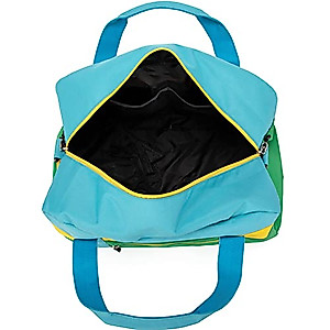 HawLander Kids Duffle Bag for Boys or Girls, Fit School Practice, or Overnight Travel (Green)