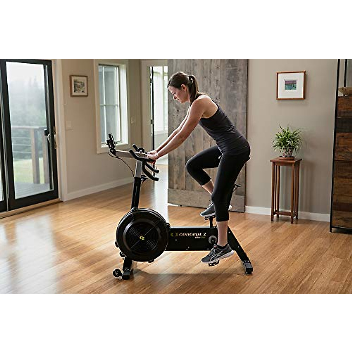 Concept2 BikeErg 2900 Stationary Exercise Bike | PM5 Monitor, Adjustable Air Resistance for Exercise, Conditioning and Strength Training | Commercial and Home Use