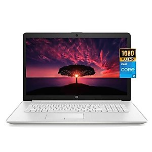 HP 17 Business Laptop Computer, 11th Gen Intel Core i5-1135G7, 17.3" FHD IPS Display, Windows 11 Pro, 32GB RAM, 1TB SSD, Wi-Fi 6, Bluetooth, Webcam, Backlit Keyboard, 32GB Tela USB Card